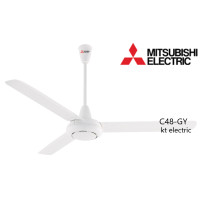 Mitsubishi พัดลมเพดาน 48 นิ้ว C48 G สีขาว เช็คราคาล่าสุด ราคาถูก